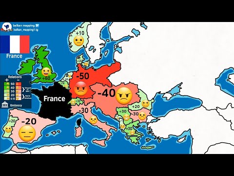 Relations between European countries before ww1 [western countries]