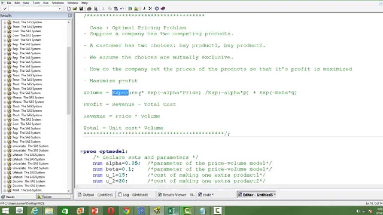 Analytics Case Study : Optimal Price Determination | Pricing Model