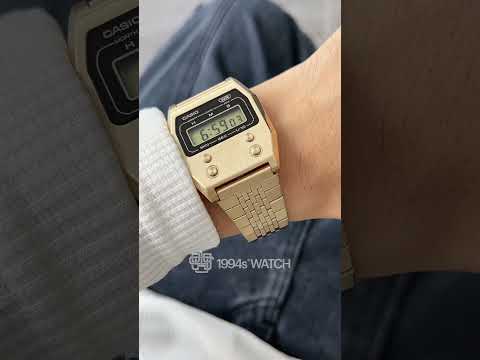 Trên tay / On wrist CASIO A1100G-5 / 1994s WATCH #1994swatch #casio #casiowatches