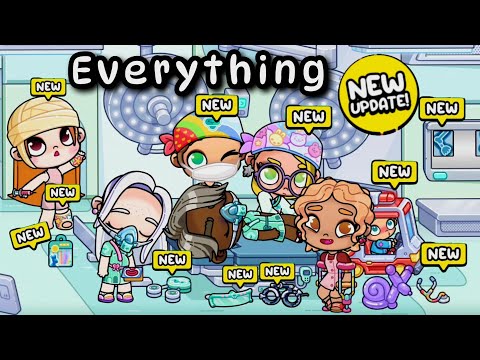 EVERYTHING in the HOSPITAL Update! SECRETS! (Avatar World)