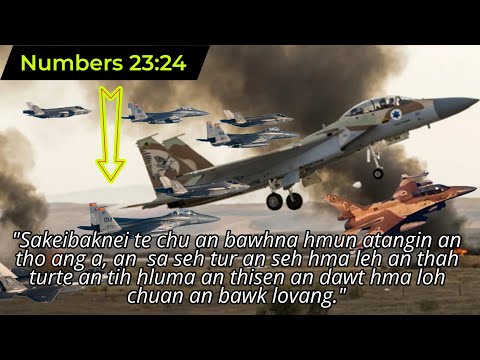 Thapui thawhin Israel leh Iran an innuai ta tak tak e. (Ziaktu : CT Lalrinawma)