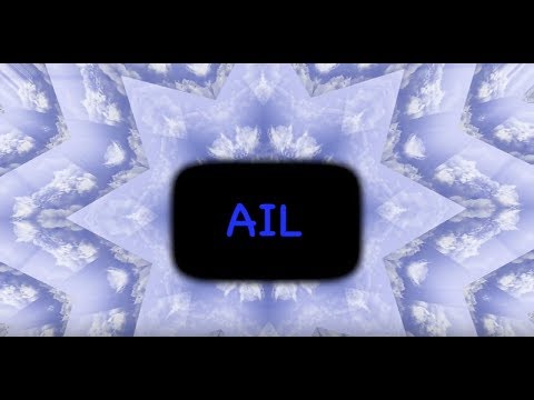 AIL - LEARN TO READ English - PHONICS - Ending Word Sounds - AIL