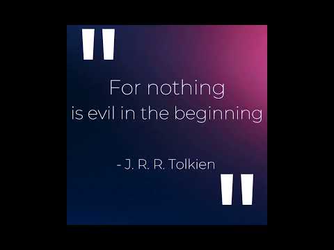 Tolkien quote