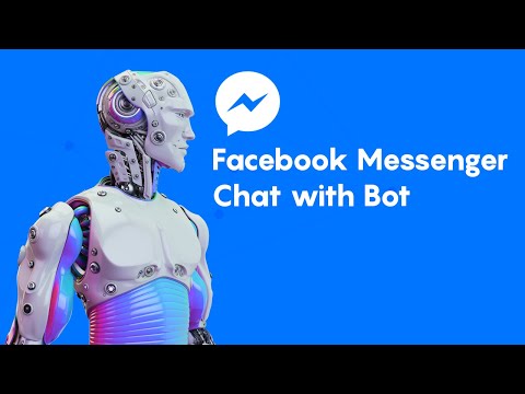 Facebook Messenger Chat with Bot Demo