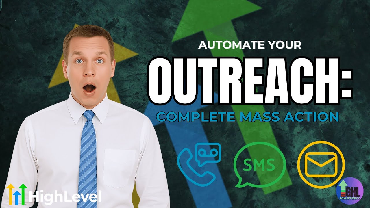 How to Execute Mass Action for Ringless Voicemail, SMS, and Email Blasts in GHL