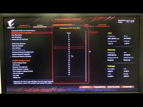 GIGABYTE AORUS Z690: Optimizing Your CPU Clock Ratio Settings!