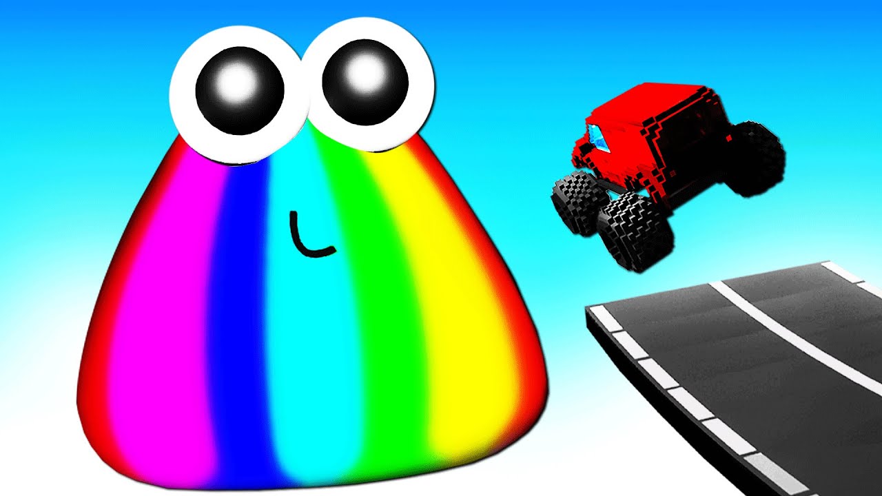 RAINBOW POU vs CARS