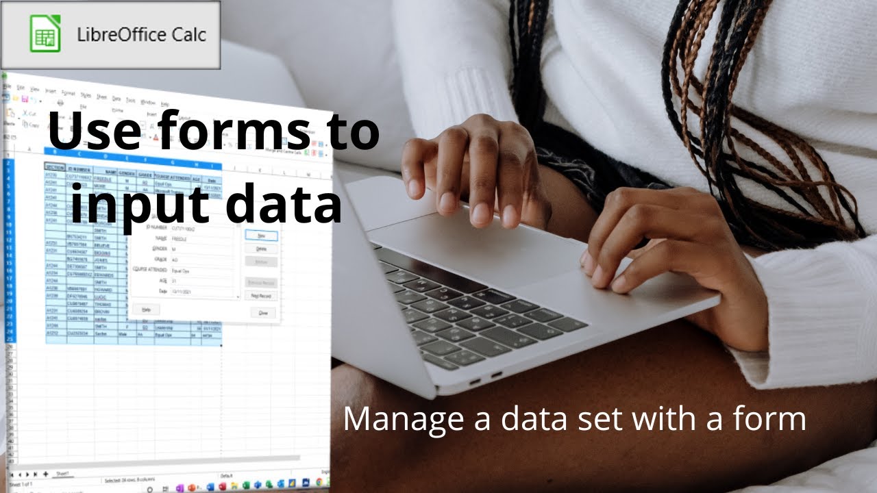 How to use forms in LibreOffice Calc