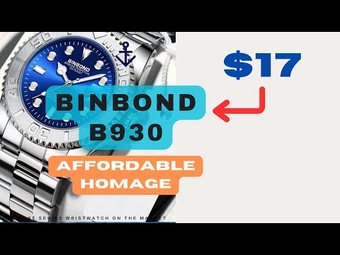 Yacht Master homage by BINBOND B930 watch
