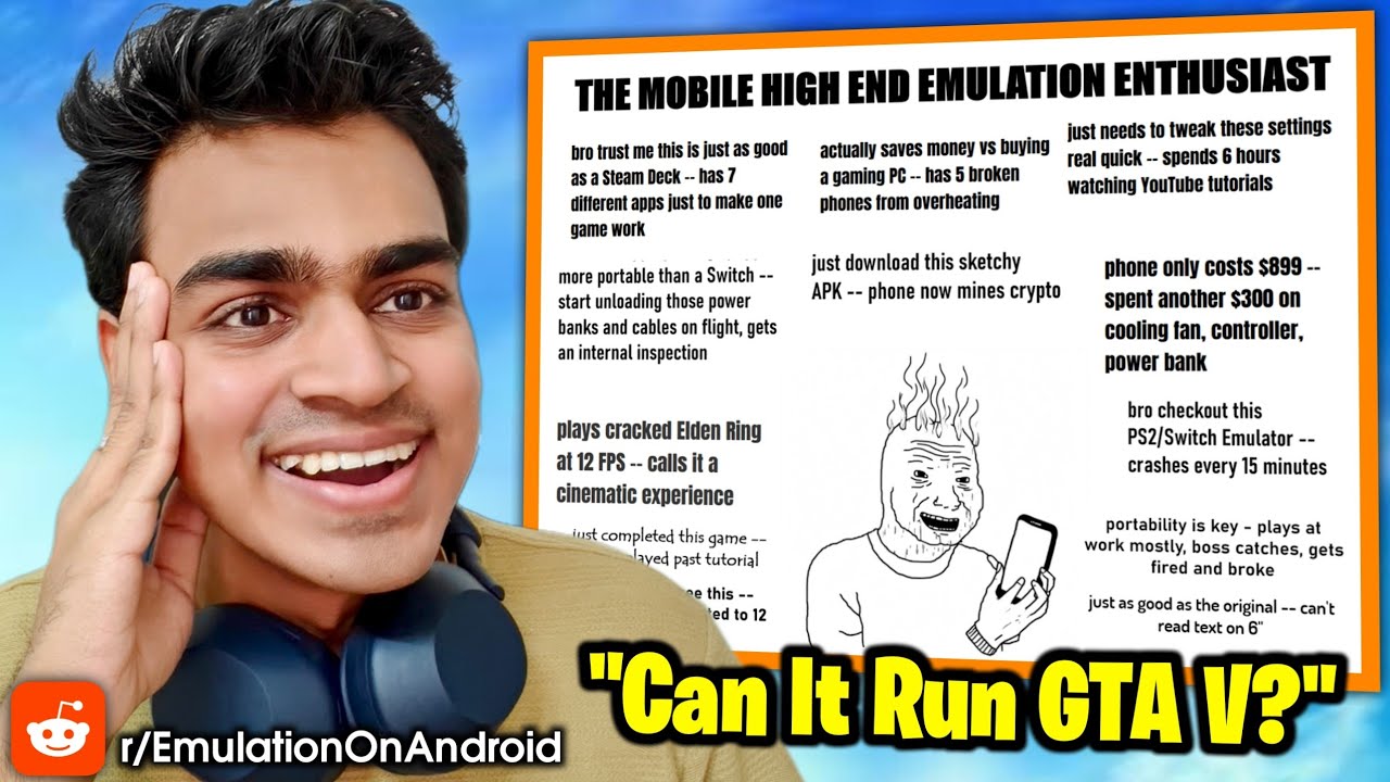 Reacting to FUNNIEST Emulation Memes From r/EmulationOnAndroid