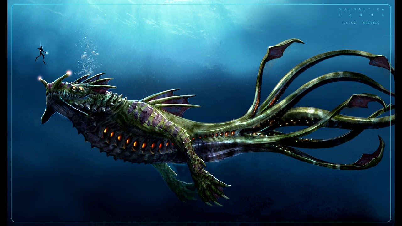 Seadragon Leviathan Sounds | Subnautica