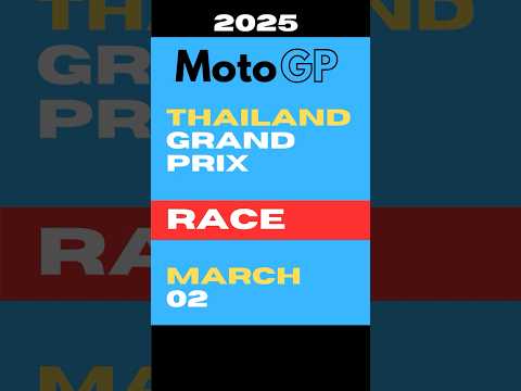🏍️ 2025 MOTOGP RACE Results | 2025 Thailand Grand Prix | Chang Circuit, Marquez, ?? #ThaiGP,