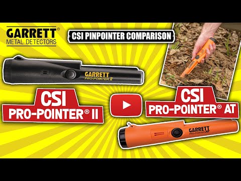 Garrett CSI Pro-Pointer II vs CSI Pro-Pointer AT Crime Scene Pinpointer Detector Review Comparison