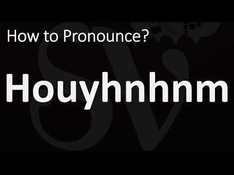 How to Pronounce Houyhnhnm? (CORRECTLY)
