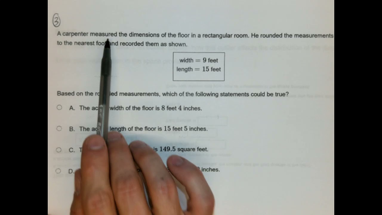 MCAS Practice Test Session 2 #1-3