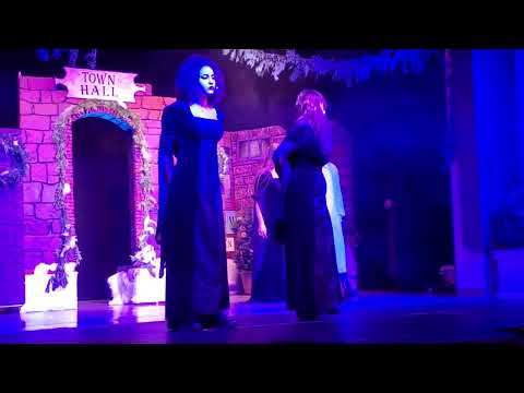Eric's niece singing for a local theatre company.