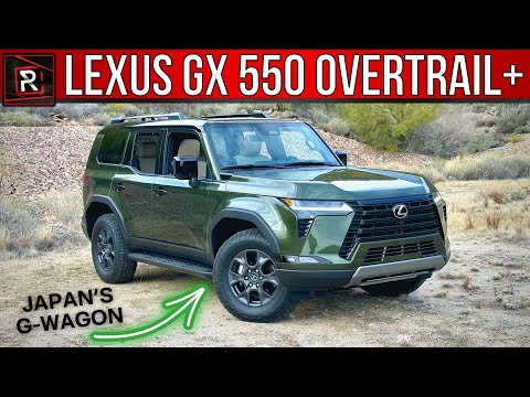 The 2024 Lexus GX 550 Overtrail+ Is An Overachieving Off-Road Luxury SUV