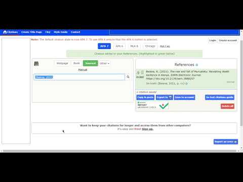 APA 7 In-text Citation Guide Using Citefast
