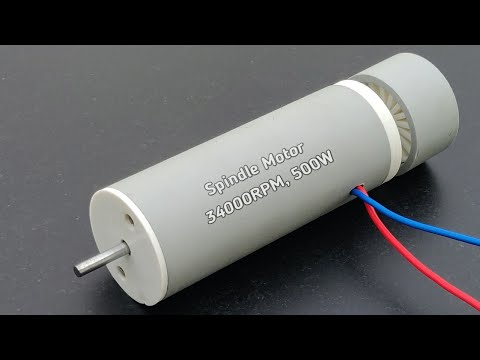 Making Powerful Spindle Motor at 35000RPM