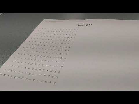 Word search worksheet
