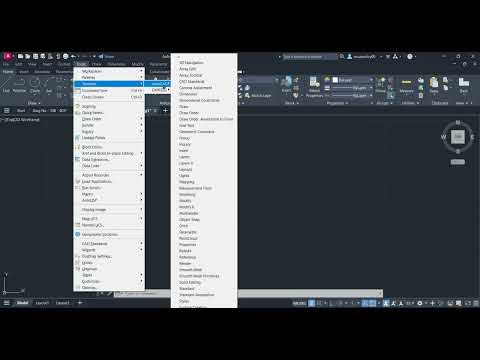 AutoCAD Menu Bar & Toolbar missing