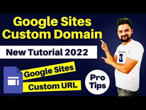 Google Site Custom Domain | Google Sites Custom Url Tutorial In Hindi | 2022