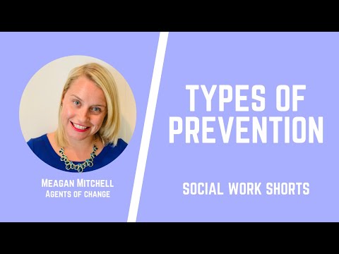 Types of Prevention - (LMSW, LSW, LCSW Exams) - New