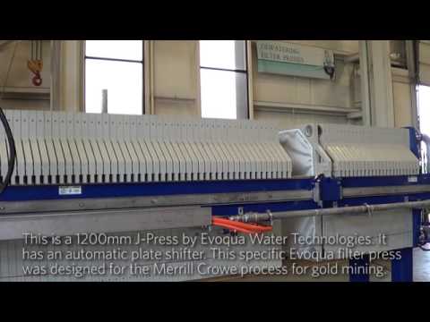 See the J-Press® Filter Press with an Auto-shifter in Action
