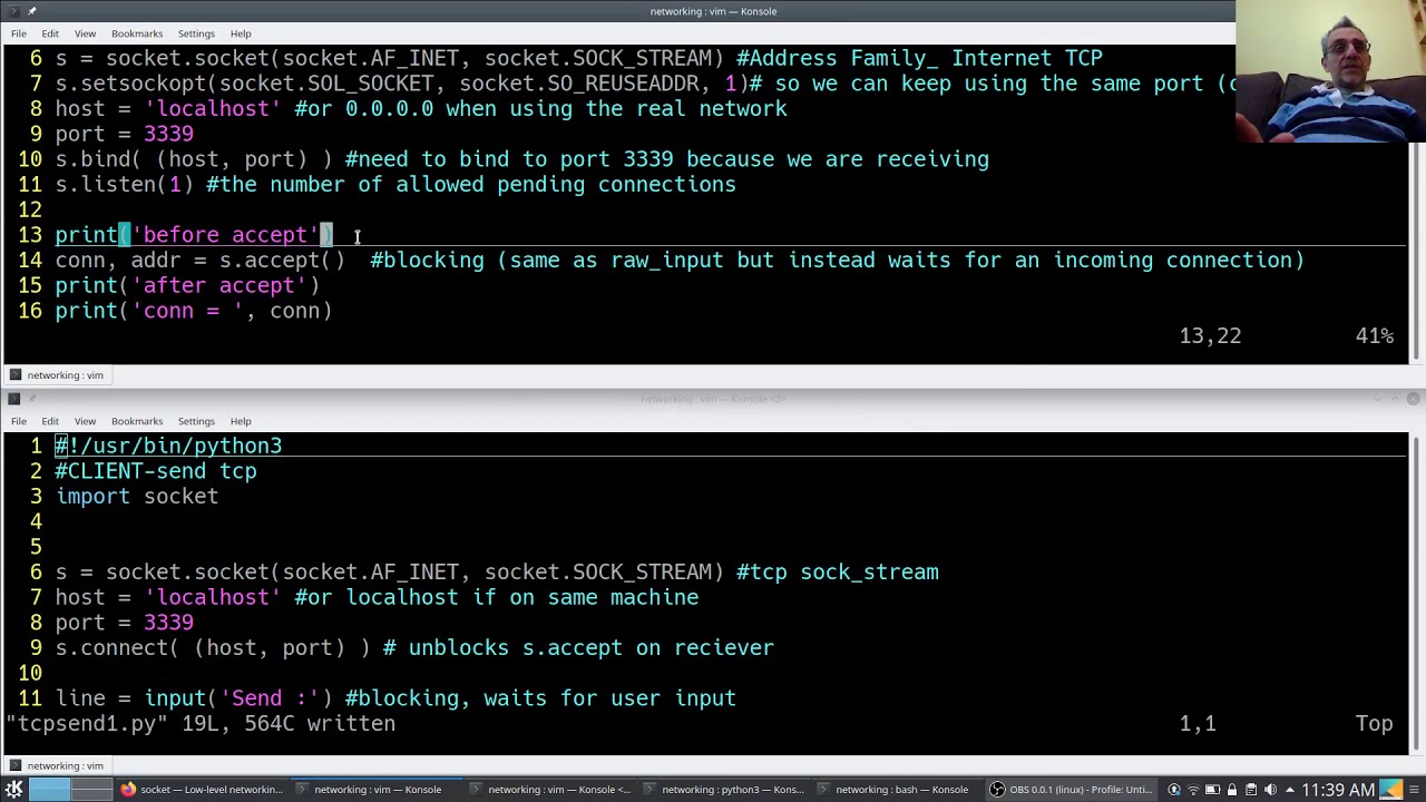 Python Network Programming - TCP #1