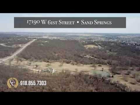Sand Springs Home on 40 Acres | 17190 W 61st St