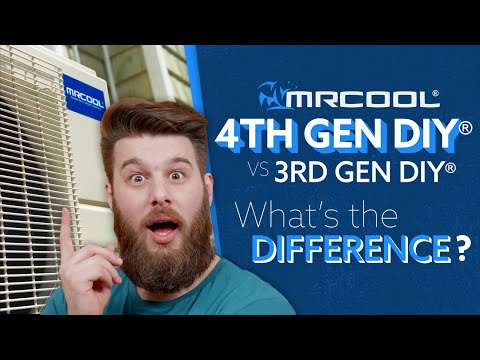 MRCOOL's 4th Gen DIY vs 3rd Gen DIY