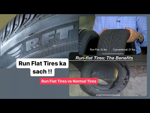 Run Flat Tires explained in Simple Language / Run flat tires vs Normal tires / Detailed video