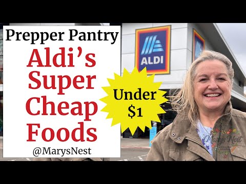 Top 10 Cheap Foods Under $1 You Need to Buy Now at Aldi