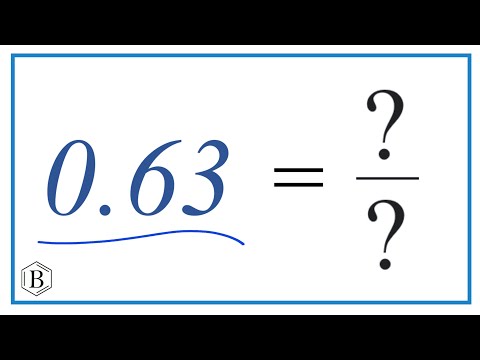 0.63 as a Fraction (simplified form)