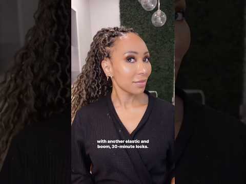 ✨Quick 30 Minute Crochet✨- SUBSCRIBE For Tutorials! #crochetbraids #crochethairstyles #haircare