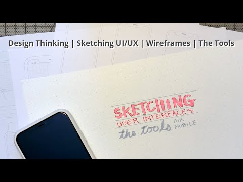 Upgrade Your UI/UX Portfolio! | Sketching Mobile Interfaces | The tools | Design Thinking
