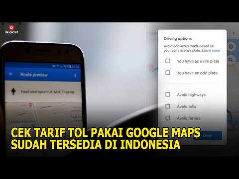 Cek Tarif Tol Pakai Google Maps Sudah Tersedia di Indonesia, Begini Cara Pakainya