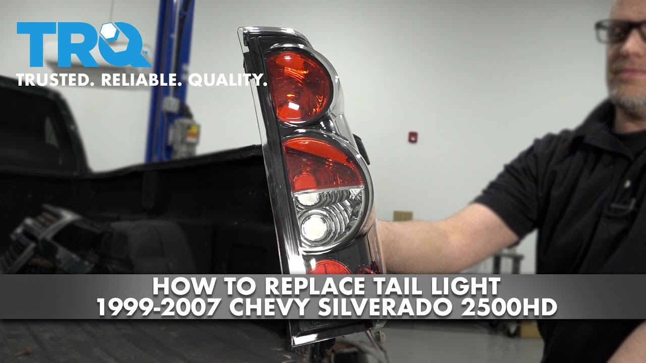 How To Replace Tail Light 1999-2007 Chevy Silverado 2500HD