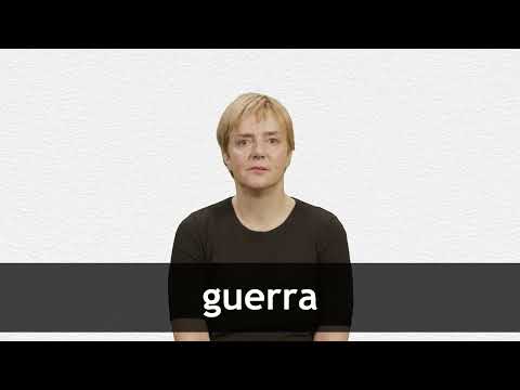 English Translation of “GUERRA” | Collins Spanish-English Dictionary