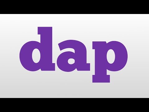 dap meaning and pronunciation