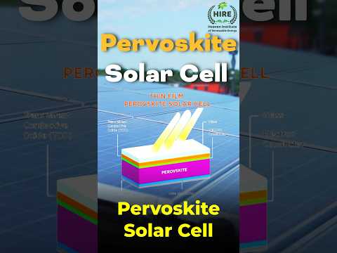Unveiling the #Power of #Perovskite #Solar Cells 🌞 | Revolutionizing Renewable Energy