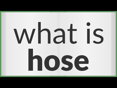 Hose | meaning of Hose