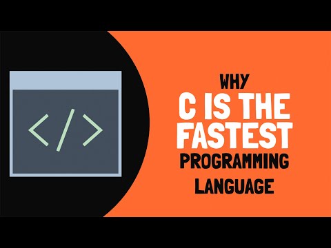 Why C is the fastest language ever?