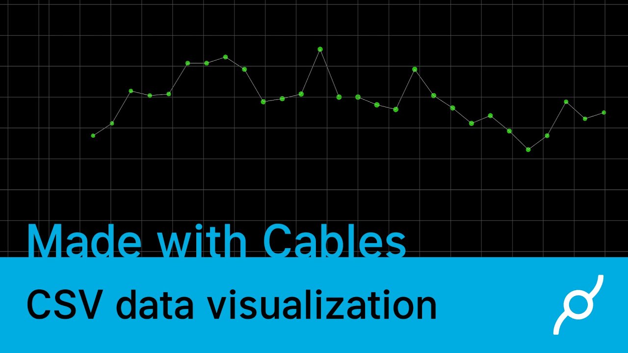 CSV data visualization