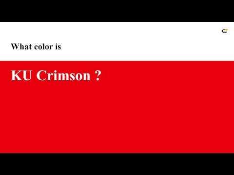 KU Crimson color #e8000d hex color - Red color - Cool color e8000d