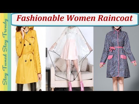 20 Fashionable Women Raincoat(Transparent/Poncho/jacket) Style | Ladies RainWear | रेन कोएट्स डिज़ाइन