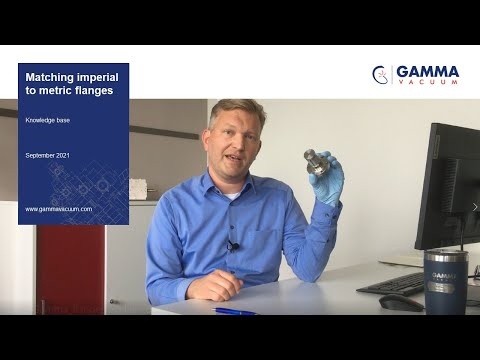 Gamma knowledge: what is the difference between metric and imperial flanges?