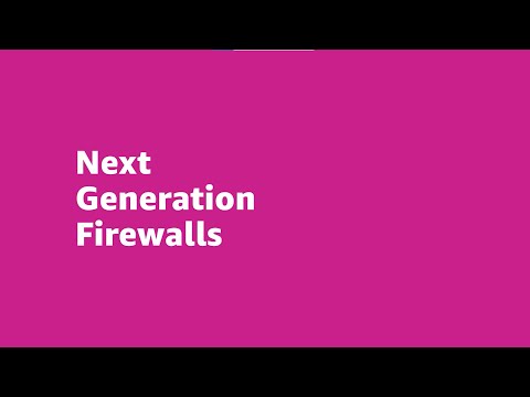 Next Generation Firewall (NGFW) - AWS Marketplace Security | Amazon Web Services