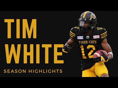 Tim White || CFL Leading Receiver || 2023 Season Highlights