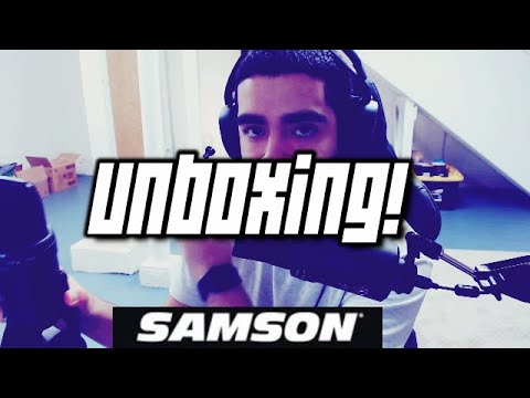 UNBOXING! - SAMSON G-TRACK PRO Microphone
